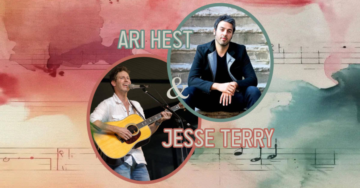 Ari Hest & Jesse Terry Co-bill - The Avenel Performing Arts Center ...